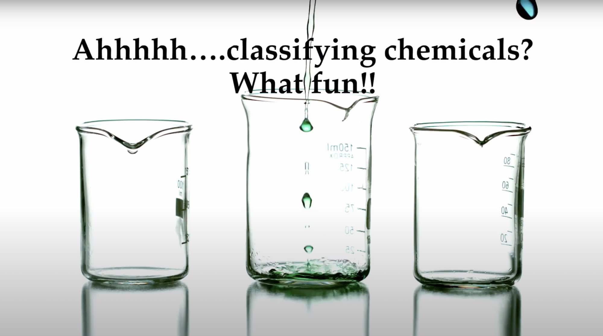 Trade Classification of Chemicals | Braumiller Law Group